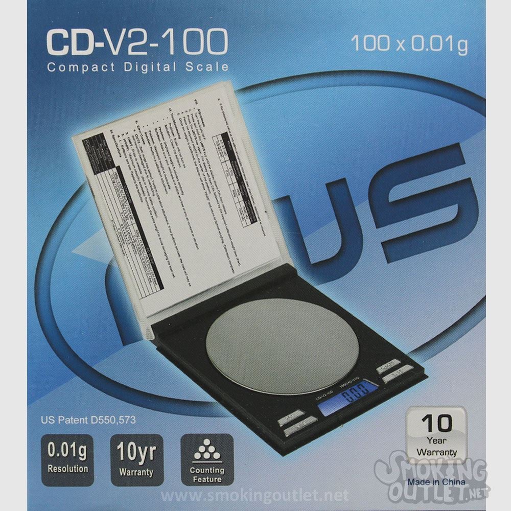 CD-V2-100 Digital Tobacco Scale | Smoking Outlet