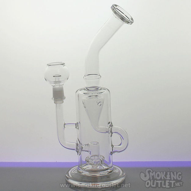 Internally Inverted Beaker Recycler Dab Rig | Smoking Outlet