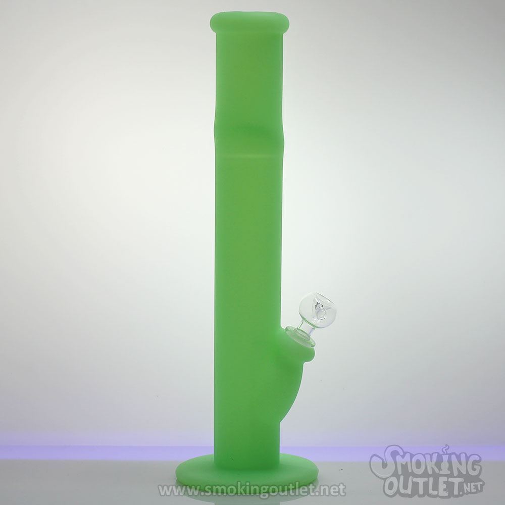 Diffused Downstem Perc, Silicone Straight Tube Bong | Smoking Outlet