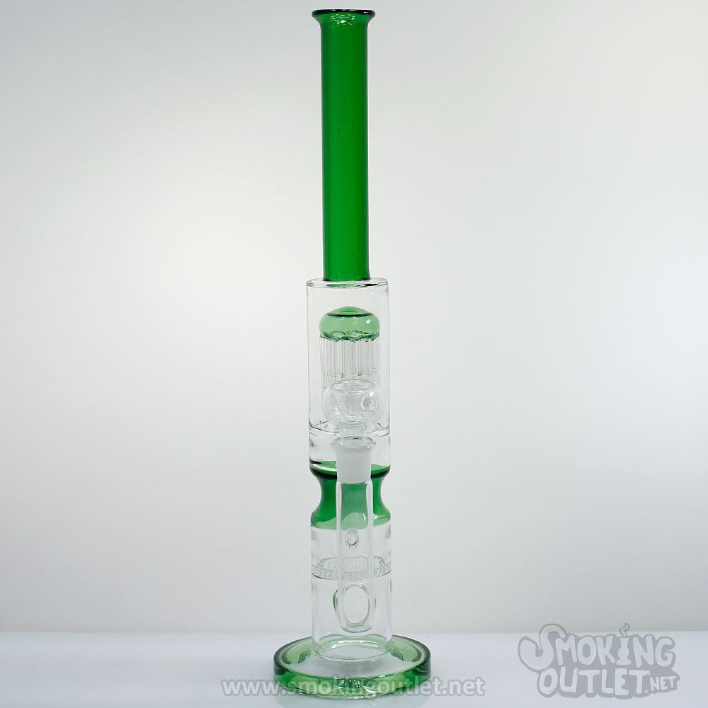 Water Pipe, Water Bong, Dry Herb Pipe, Green Honeycomb and 8-Arm Tree ...