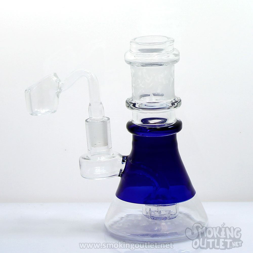 High Med Mini Dab Rig with 4mm Thick Banger Nail | Smoking Outlet