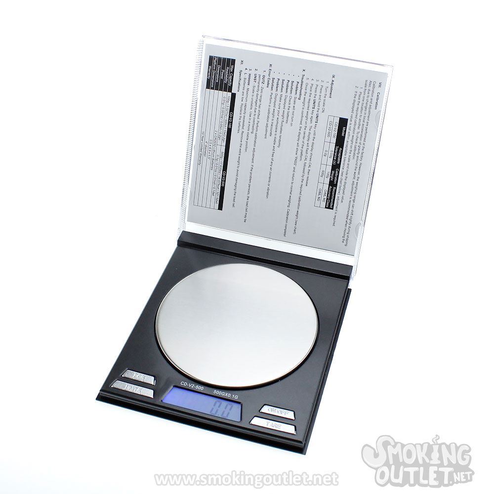AWS CD-V2-500 Compact Digital Scale | Smoking Outlet