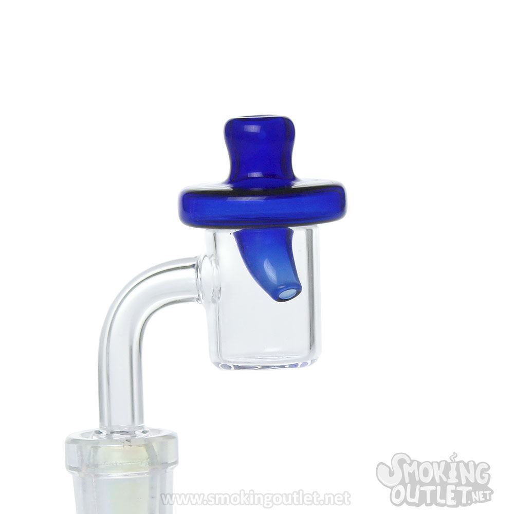 Glass Directional Carb Cap | Smoking Outlet
