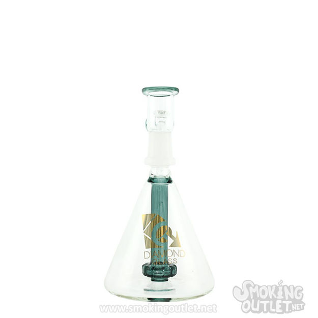 Mini Beaker Dab Rig by Diamond Glass | Smoking Outlet