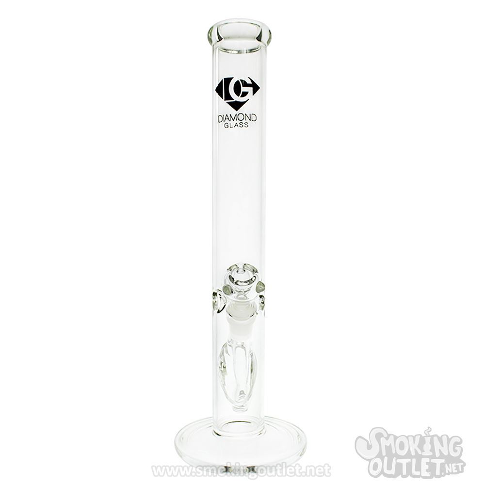 Classic Straight Tube by Diamond Glass | Smoking Outlet