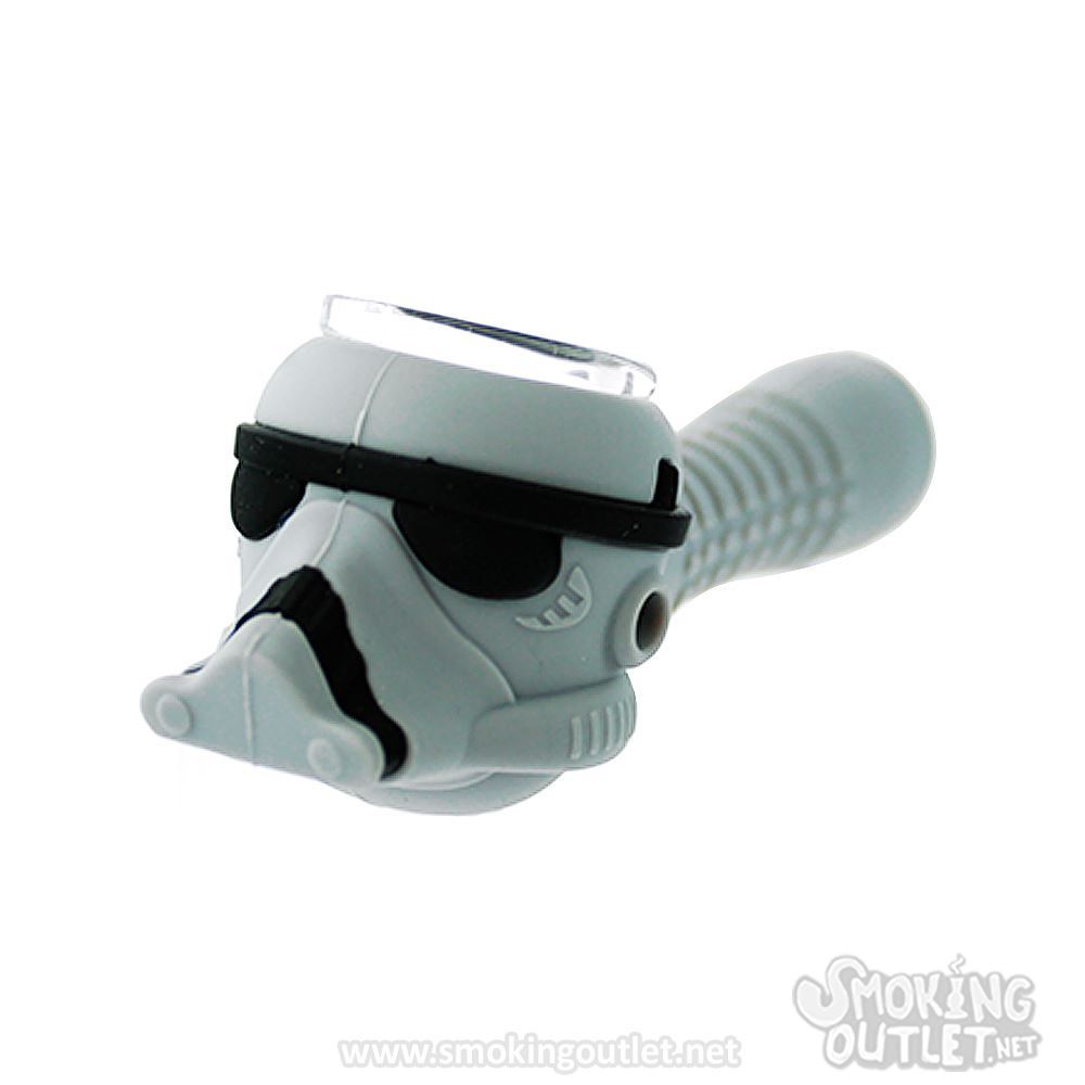 Storm Trooper Silicone Spoon Pipe | Smoking Outlet