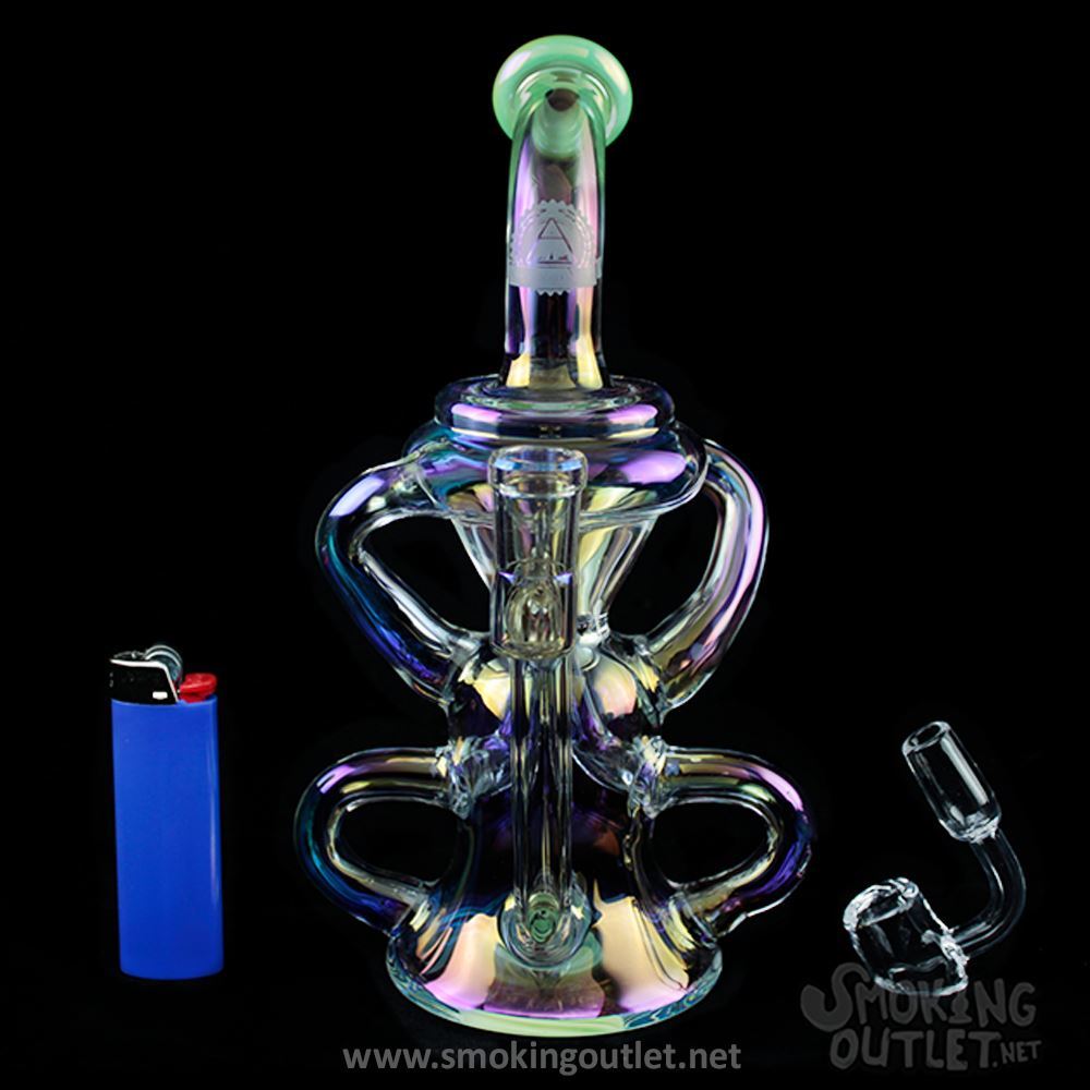 Chromatech Double Uptake Klein by Illuminati Glass | Smoking Outlet