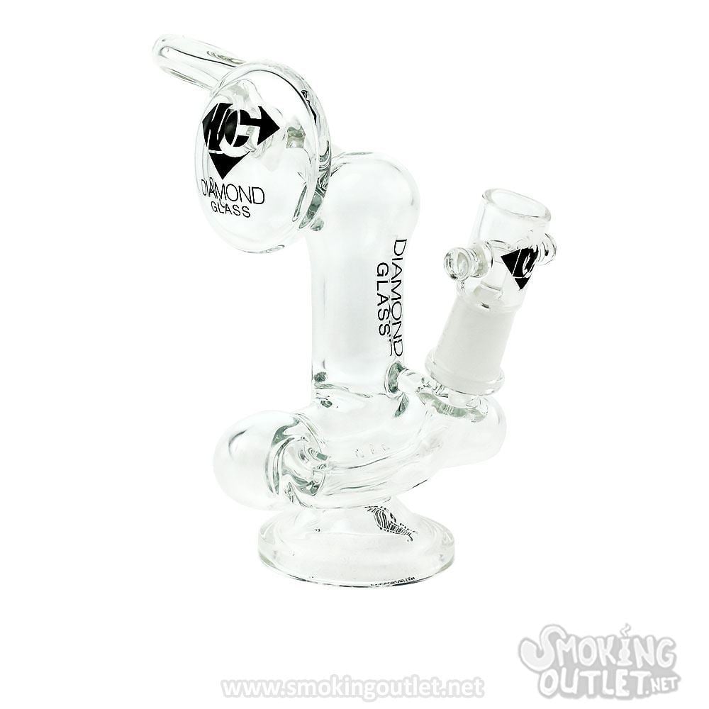 Glass House Dab Rig by Diamond Glass | Smoking Outlet