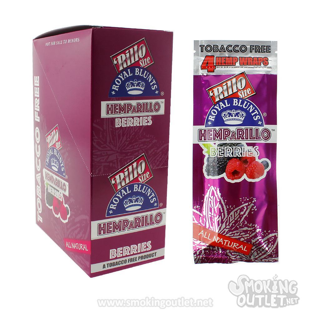 Royal Blunts Hemparillo Wraps - Berries | Smoking Outlet