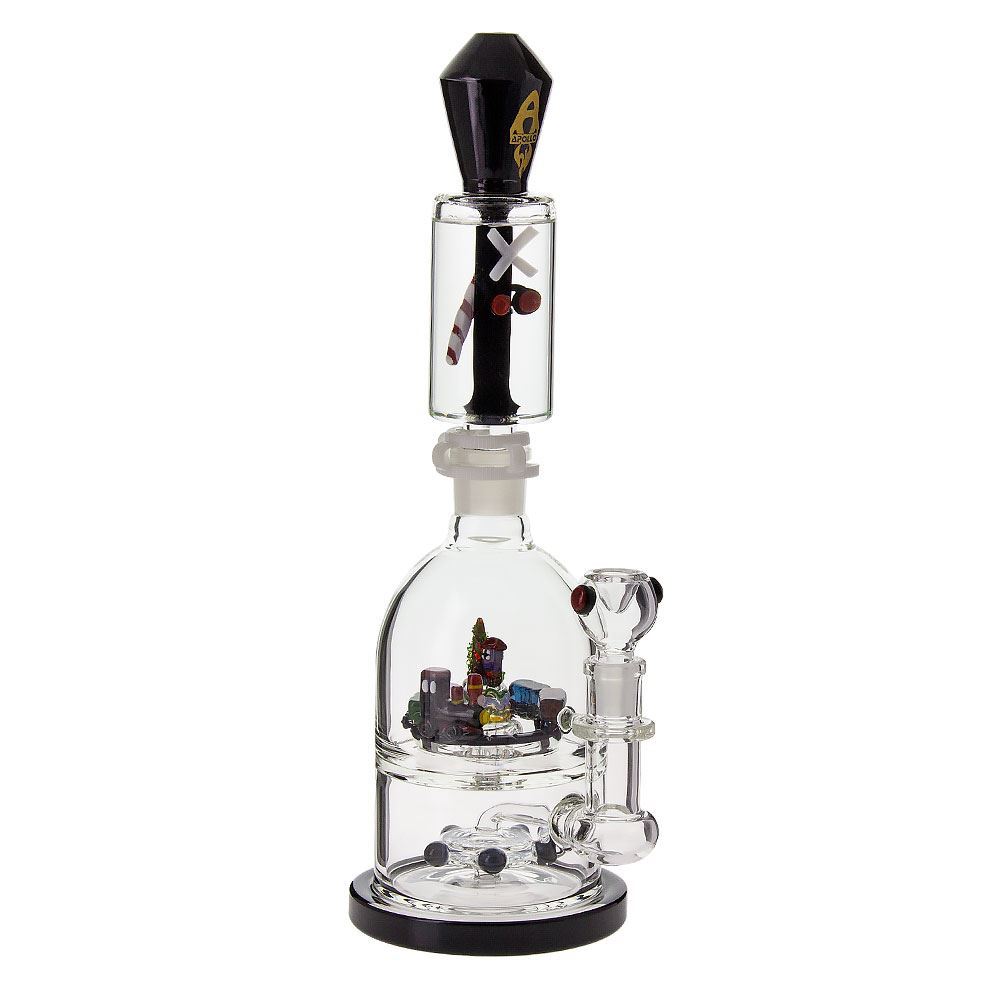 Conductor’s Dream Bong by Apollo Glassworks | Smoking Outlet