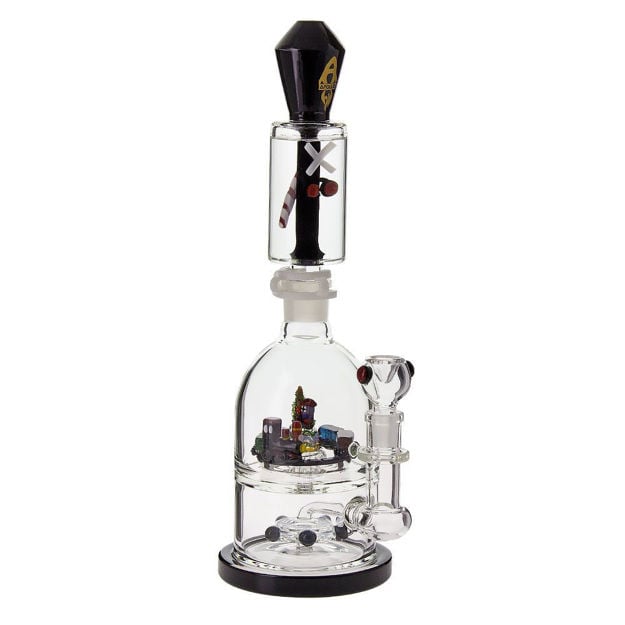 Conductor’s Dream Bong by Apollo Glassworks | Smoking Outlet